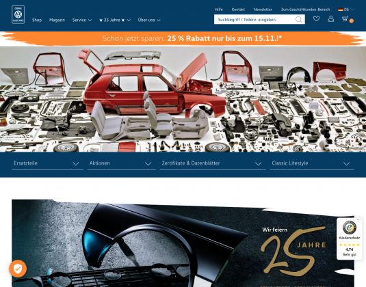 Vw Classic Parts Ersatzteilkatalog