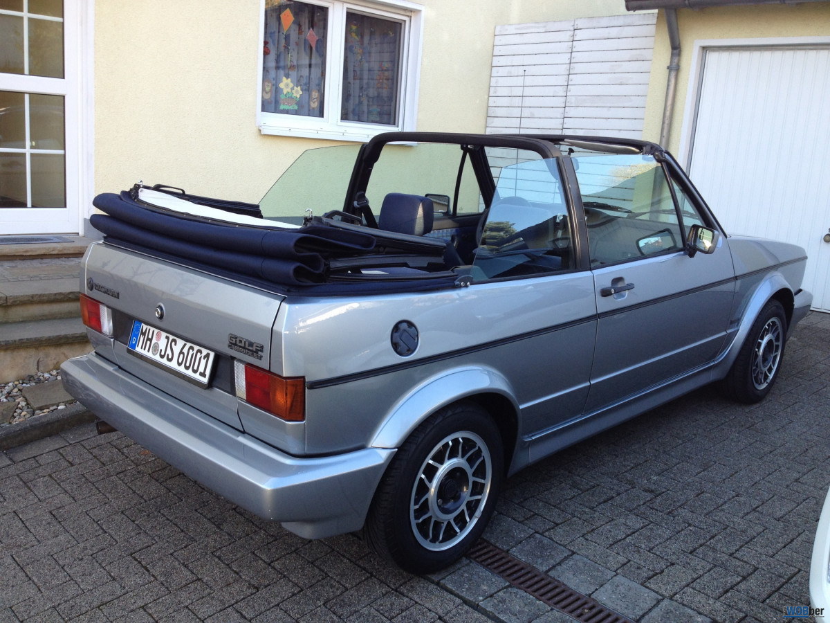 Golf 1 Cabriolet Quartett - VW Golf - Doppel-WOBber